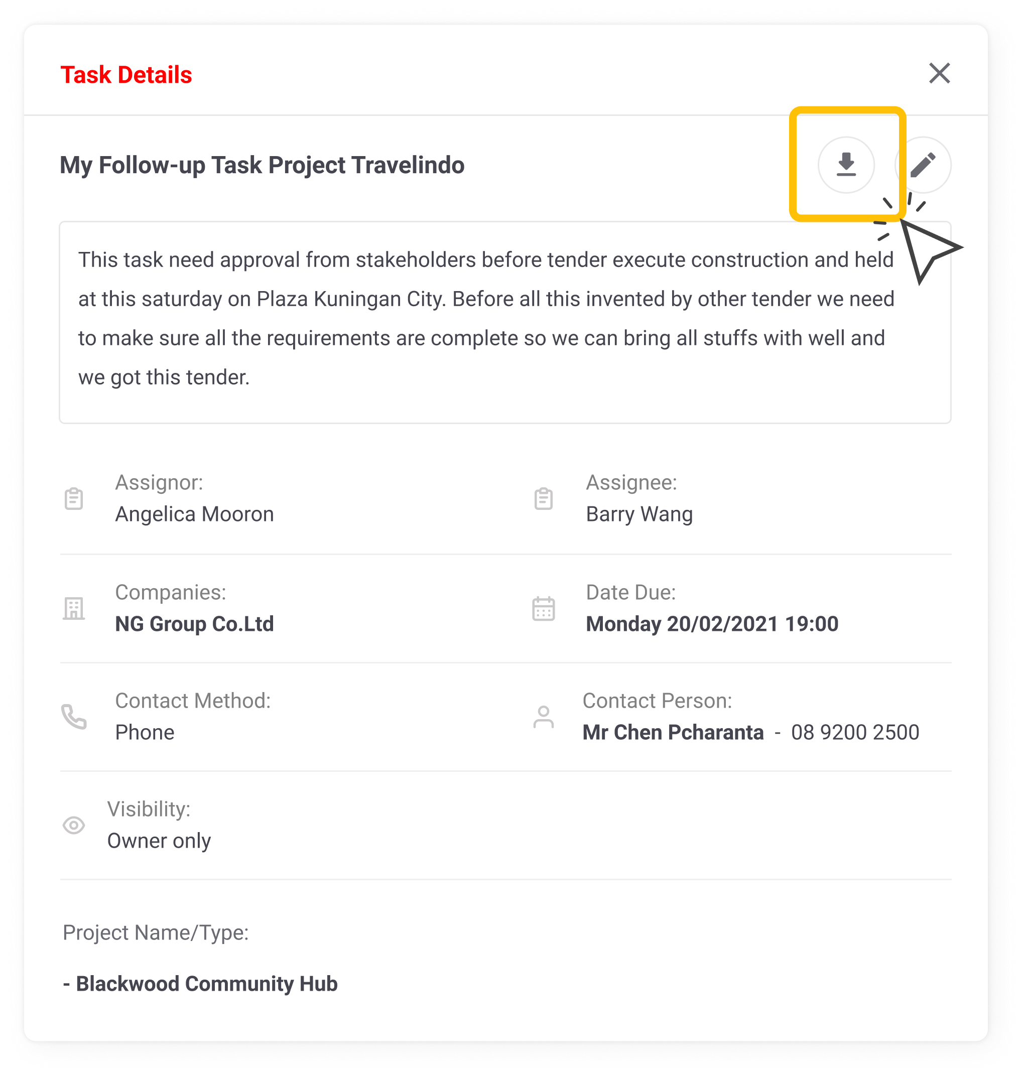 How To Export A Task To Your Personal Calendar LeadManager Support 